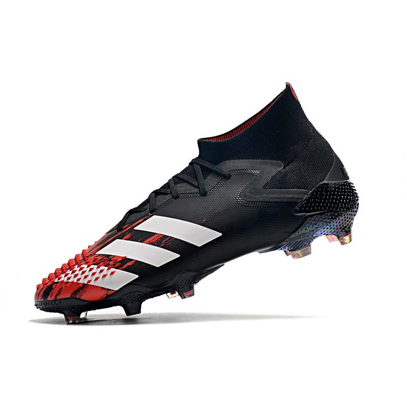 adidas Predator Mutator 20.1 FG Buty piłkarskie Czarny Biały Czerwony